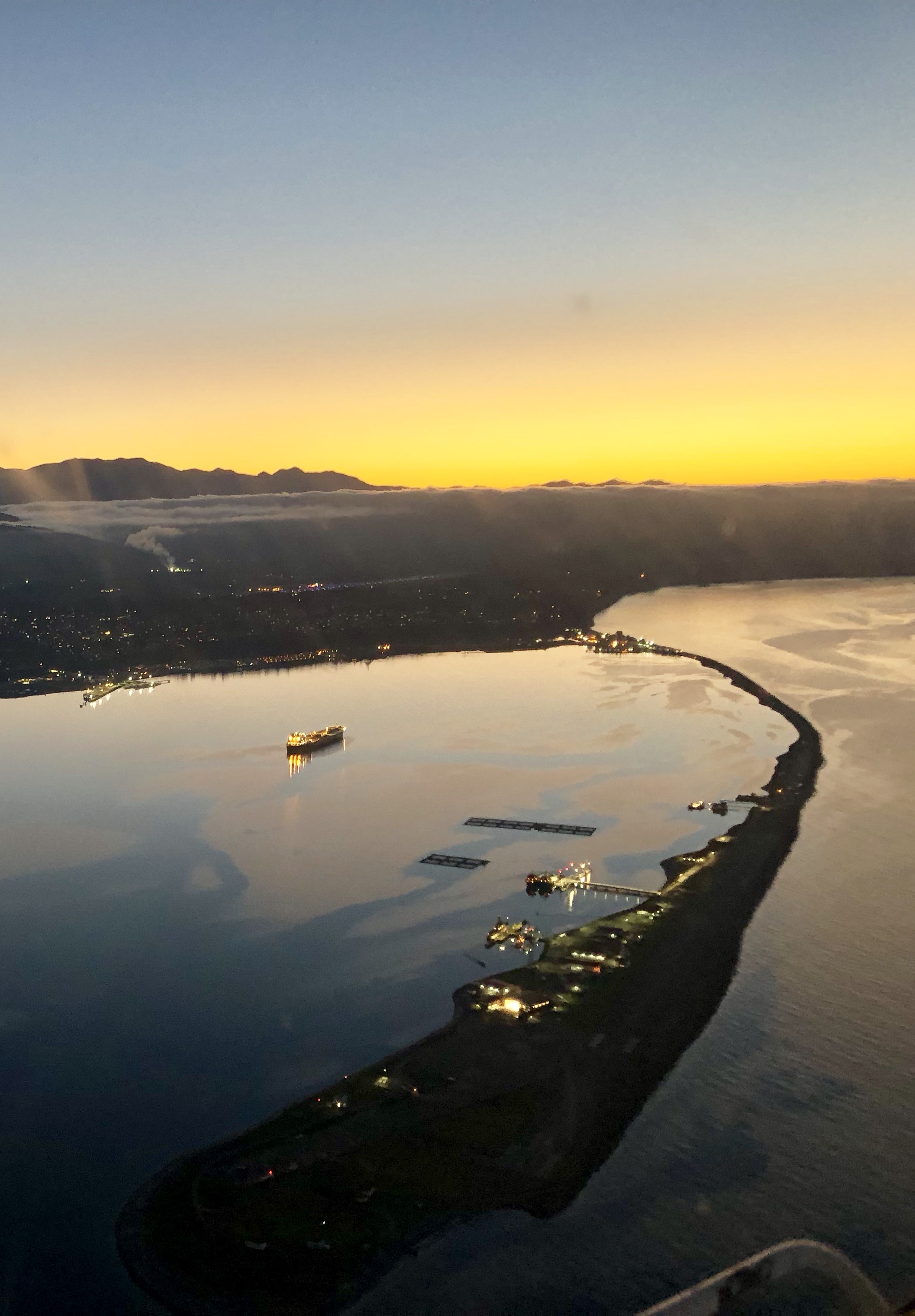 Sunset over NOW | SkyVector